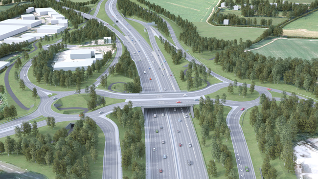 Highways England to upgrade Winchester M3 junction | World Highways