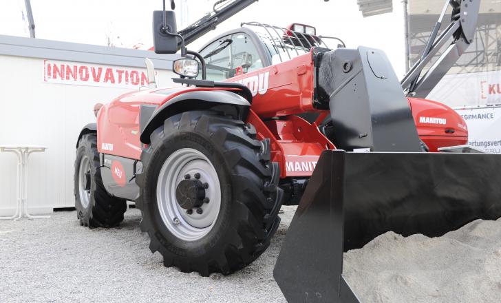 Manitou unveils three new telehandlers at bauma | World Highways